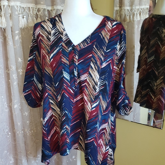 Robert Louis | Tops | Robert Louis Colorful Blouse | Poshmark